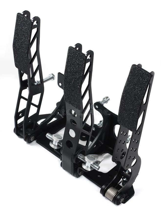 Floor mounted pedal box stock image. Image of throttle - 81005627