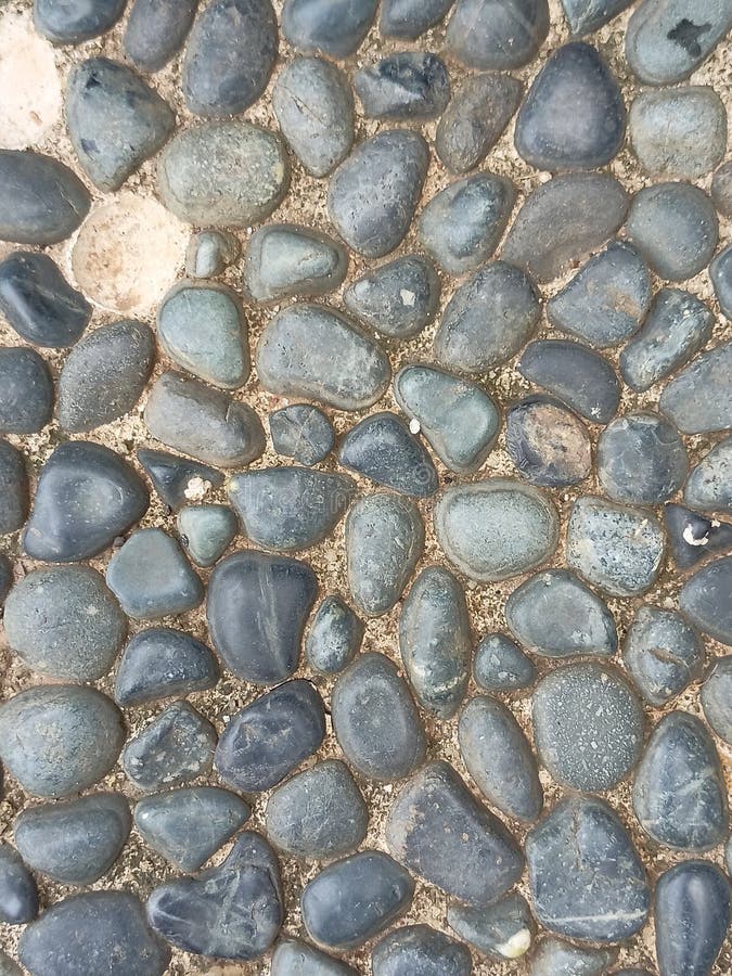 Floor with Natural Stone Pattern Stock Photo - Image of wood ...