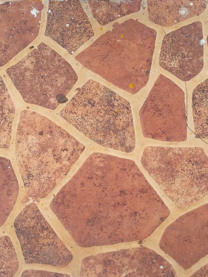 Floor with Natural Stone Pattern Stock Photo - Image of brickwork ...
