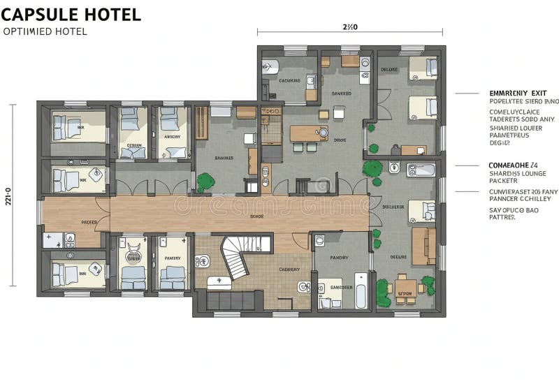 Small Hotel Floor Plans Case Study