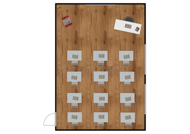 Classroom Drawing Layout