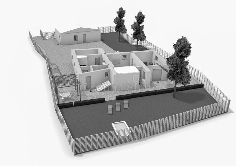 Terrace Floor Plan Stock Illustrations – 591 Terrace Floor Plan Stock ...