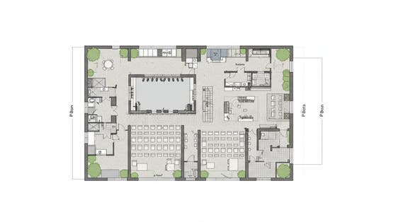 Floor Plan Illustrating a Spacious, Rectangular Layout with Multiple ...