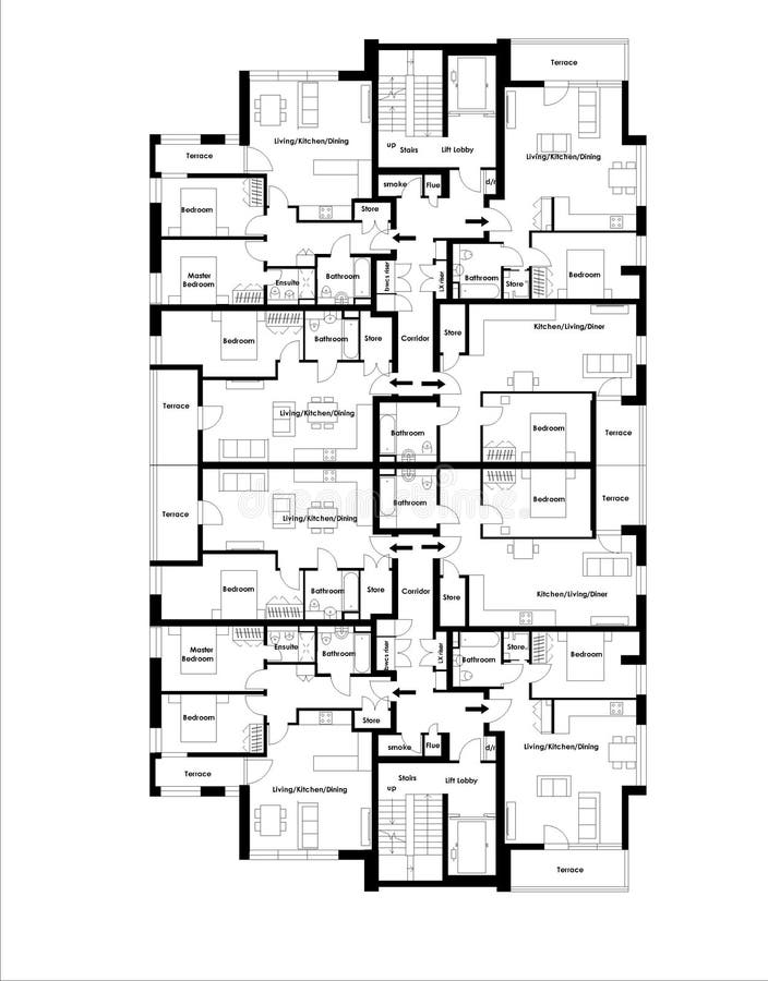Floor Plan. Interior. 2d Floor Plan for Real Estate. Home Plan. Autocad ...