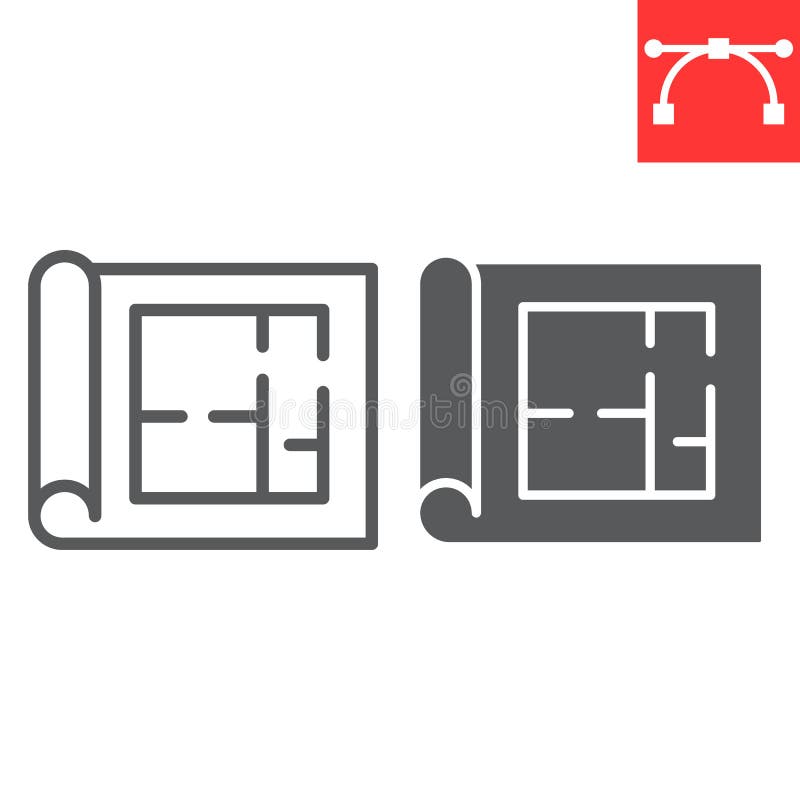 Blue Blueprint House Plan Architecture Stock Illustrations – 6,007 Blue ...