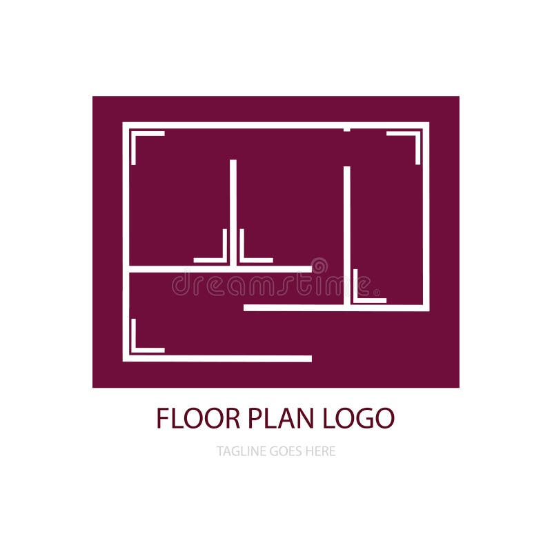 Floor plan logo vector stock vector. Illustration of business - 173898532