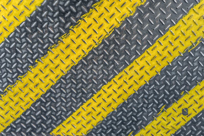 Floor Plate Paint with Yellow Line High Resolution Stock Photo - Image ...
