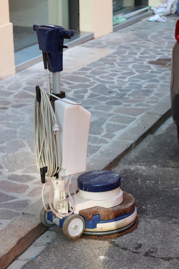 Floor Polishing Machine--floor Polishing Machine- Stock Image - Image ...