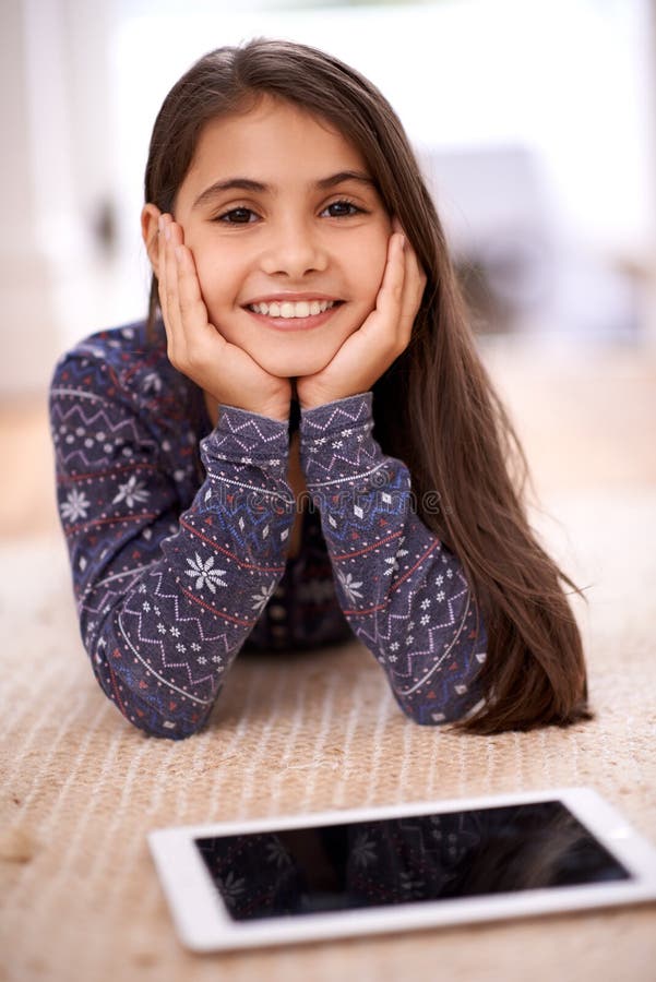 Portrait Fun Girl Stock Image Image Of Teenager Head 5683487