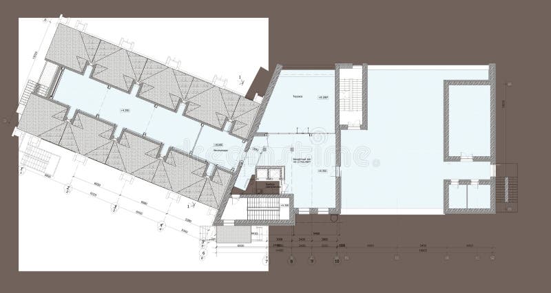 Floor Public Buildings stock illustration. Illustration of building ...