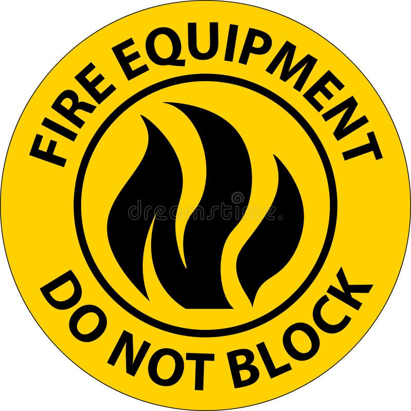 Fire Exit Do Not Block Stock Illustrations – 152 Fire Exit Do Not Block ...