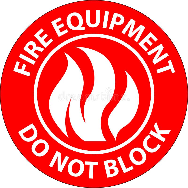 Fire Exit Do Not Block Stock Illustrations – 152 Fire Exit Do Not Block ...