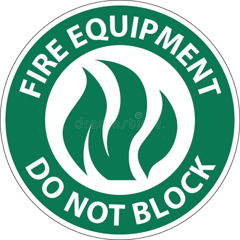 Fire Exit Do Not Block Stock Illustrations – 152 Fire Exit Do Not Block ...