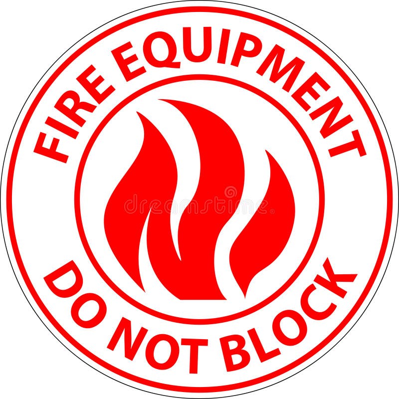 Fire Exit Do Not Block Stock Illustrations – 152 Fire Exit Do Not Block ...