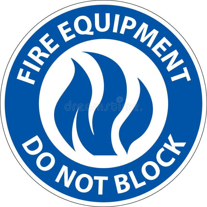 Fire Exit Do Not Block Stock Illustrations – 152 Fire Exit Do Not Block ...