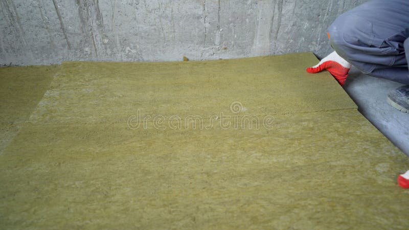 Soundproofing Under the Floor Screed in the Apartment. Material for ...