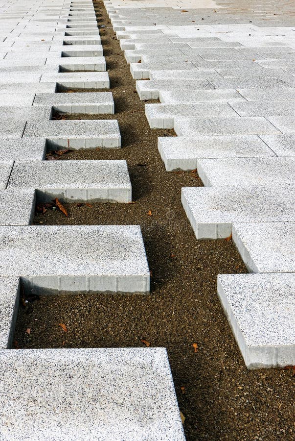 The Floor of the Square is Laid Stock Image - Image of white, abstract ...