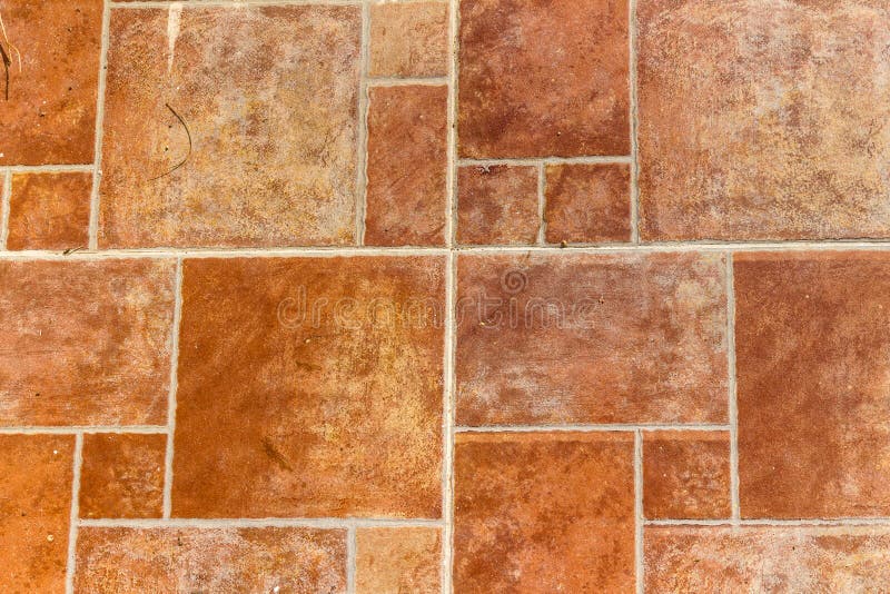 Floor Tile Block Granite Brown Stock Photo - Image of background ...