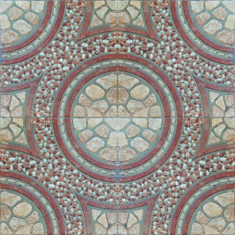 Floor Tile,seamless Pattern Tiled Stock Image - Image of ornamental ...