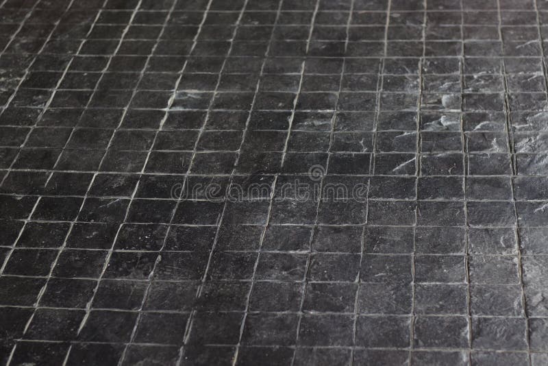 Floor Tiles with Dust Background Stock Image - Image of garage ...