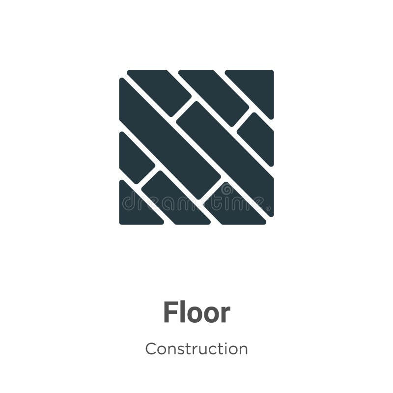 Floor Vector Icon on White Background. Flat Vector Floor Icon Symbol ...