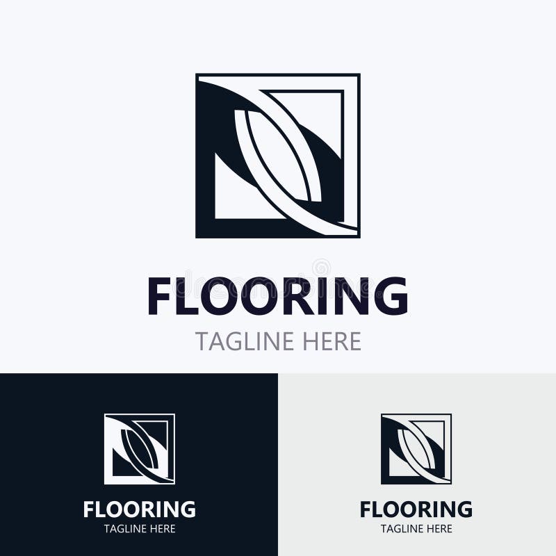Flooring Logo Design, Custom Layer Vector Elegant Business Store ...