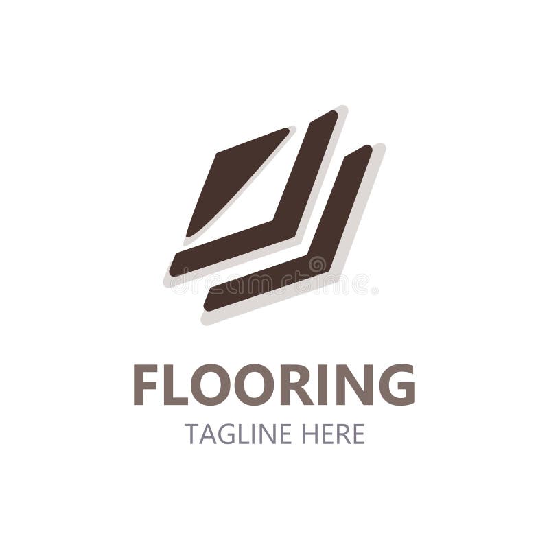 Flooring Logo Design, Custom Layer Vector Elegant Business Store ...