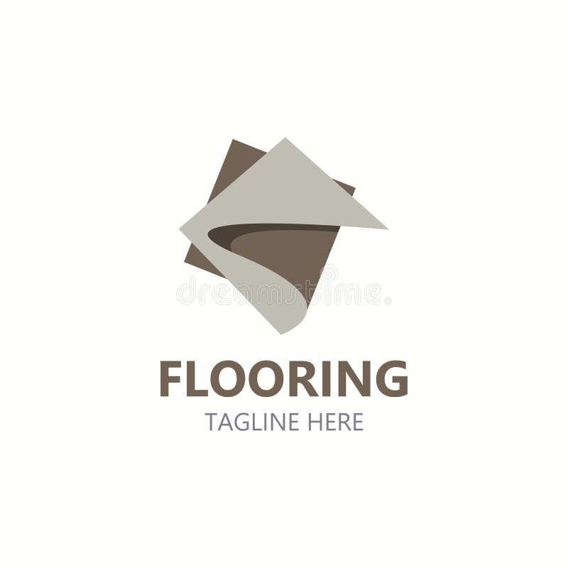 Flooring Logo Design, Custom Layer Vector Elegant Business Store ...