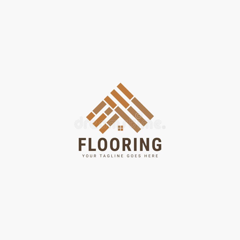 Flooring Logo Vector Illustration Design Stock Vector - Illustration of ...