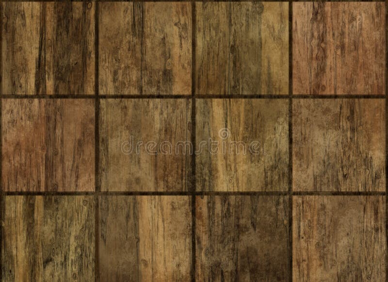 Flooring Square Wood Panel Backgrounds Stock Illustration ...