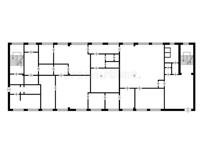 Floorplan. Apartment Plan Layout House. Plan Space. Interior Design ...