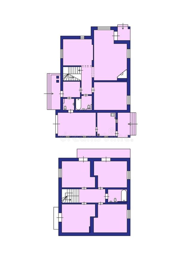 Floorplan. Apartment Plan Layout House. Plan Space. Interior Design ...