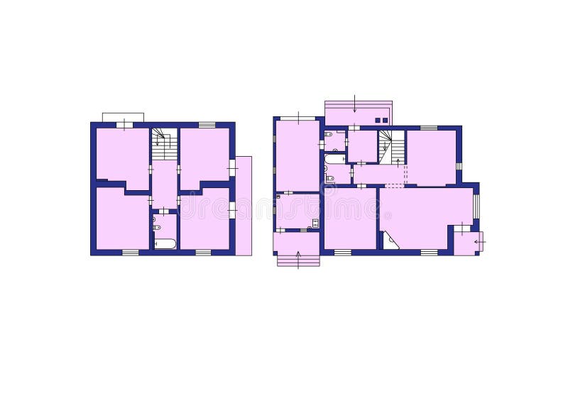 Floorplan. Apartment Plan Layout House. Plan Space. Interior Design ...