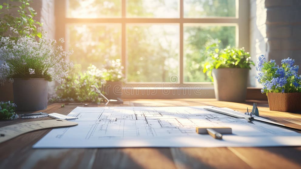 Floorplan Coming Soon House Stock Illustration - Illustration of design ...