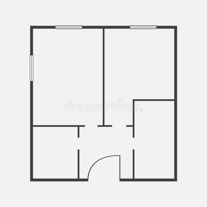 Bedroom Floorplan Icon Stock Illustrations – 697 Bedroom Floorplan Icon ...