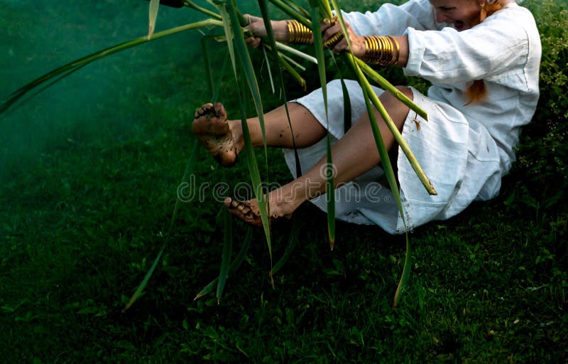 Flop of dancing woman stock image. Image of flop, face - 297075689
