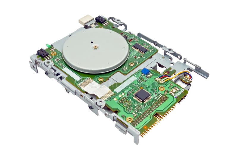 Floppy disc drive stock photo. Image of electronics, connection - 28662904