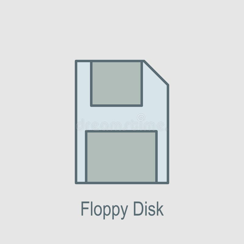 Parts Computer Floppy Disk Stock Illustrations – 103 Parts Computer ...