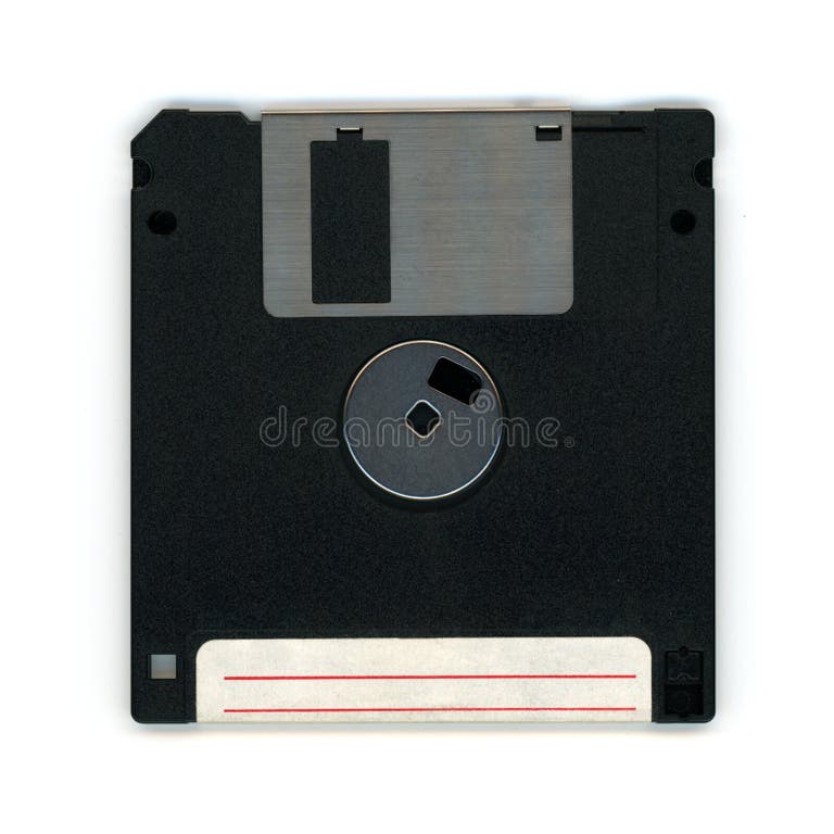 Floppy Disc for PC, Back Side Stock Photo - Image of vintage, blank ...