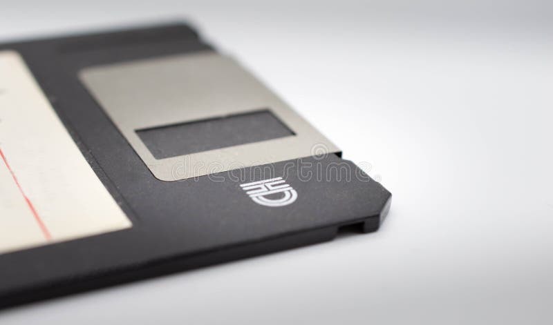 Floppy Disk for Retro Computer Storage Stock Image - Image of retro ...