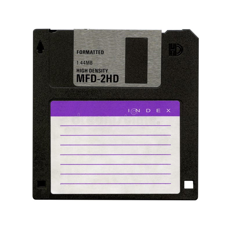 Vintage 5 1/4 floppy disks stock image. Image of object - 1336899
