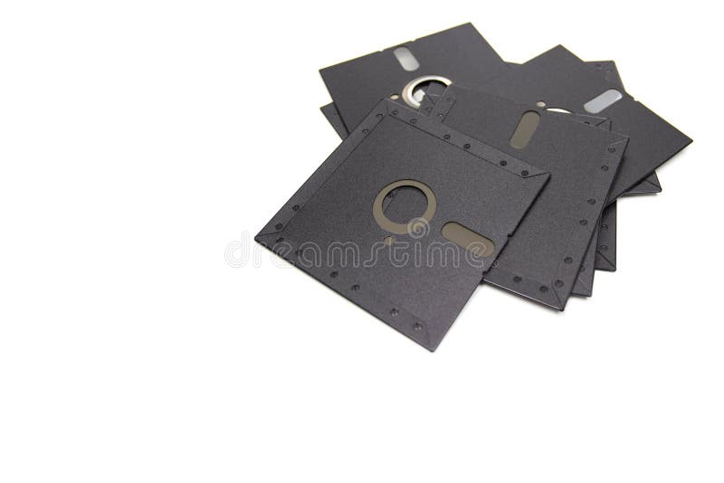 A Floppy Disk, Also Called a Diskette or Just Disk Stock Photo - Image ...