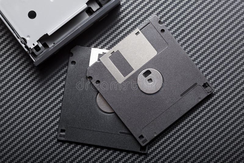 Floppy Drive With Disk Inside Stock Image - Image of inch, electronics ...