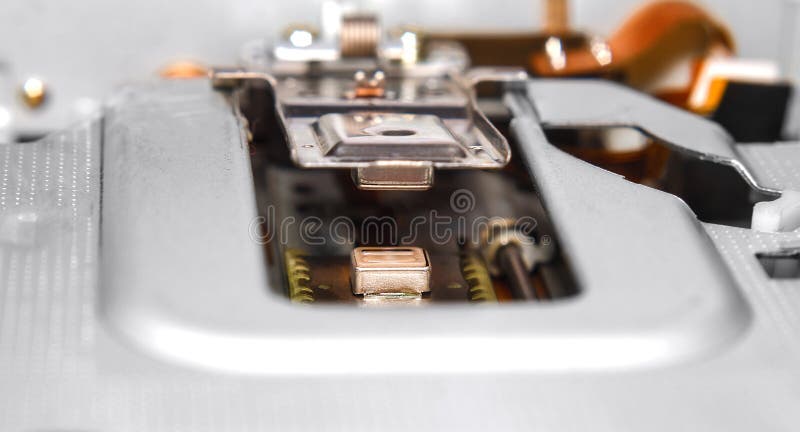 Floppy disk closeup stock photo. Image of open, head - 86068472