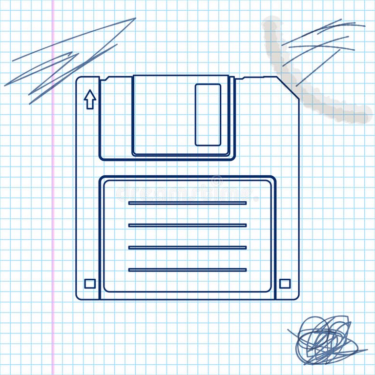 Floppy Disk Sketch Stock Illustrations – 231 Floppy Disk Sketch Stock ...