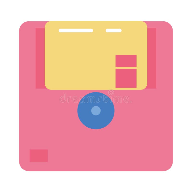Floppy disk data storage stock vector. Illustration of nostalgic ... Floppy disk data storage stock vector. Illustration of nostalgic ...