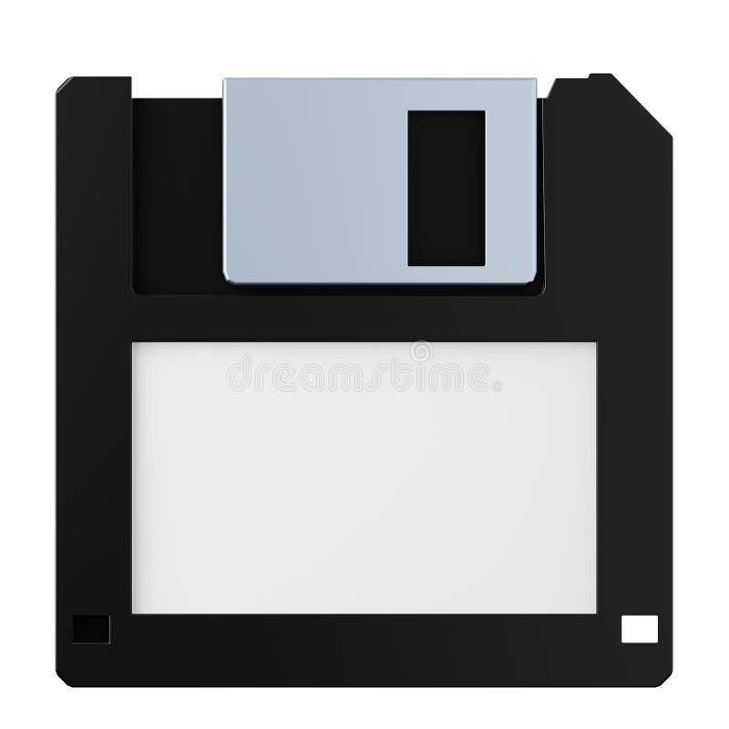 Floppy Disk High Quality 3D Render Illustration. Save Data Information ...