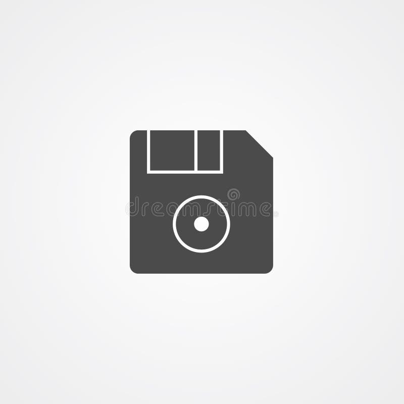 Floppy Disk Vector Icon Sign Symbol Stock Vector - Illustration of ...