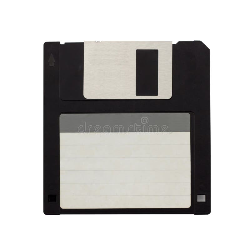 Floppy disk magnetic stock image. Image of black, isolated - 71569389