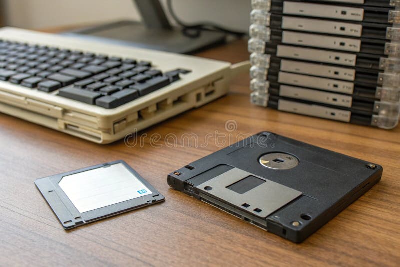 Floppy Disk, Old 3.5 Inch Disk for Computers. Micro Computer, Old ...